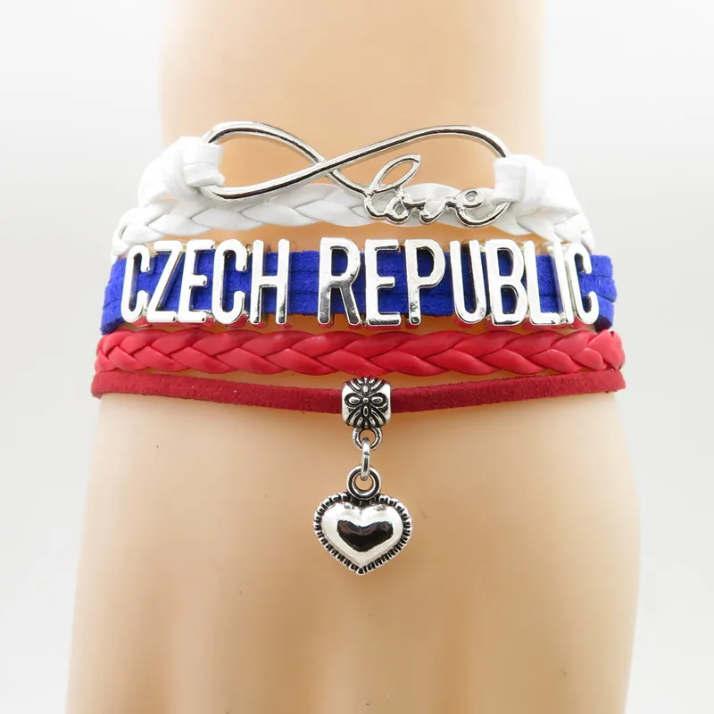 Love-Czech-Republic-Bracelet-Charm-Handmade-Czech-Republic-Bracelets ...