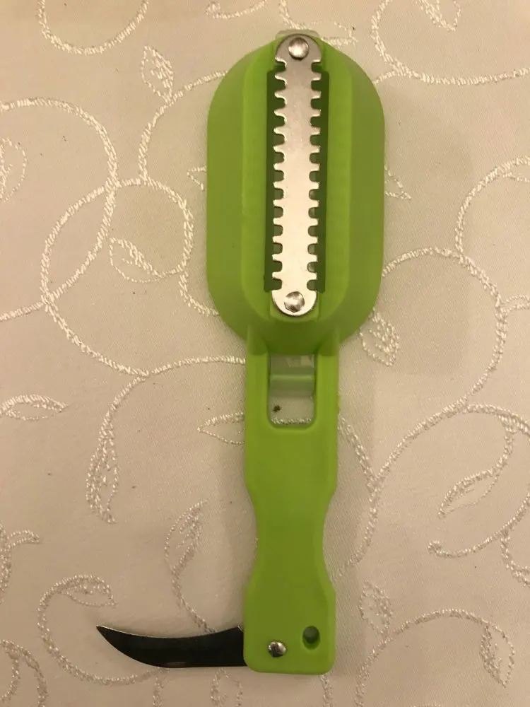 Fish Scaler With Knife - Life Changing Products