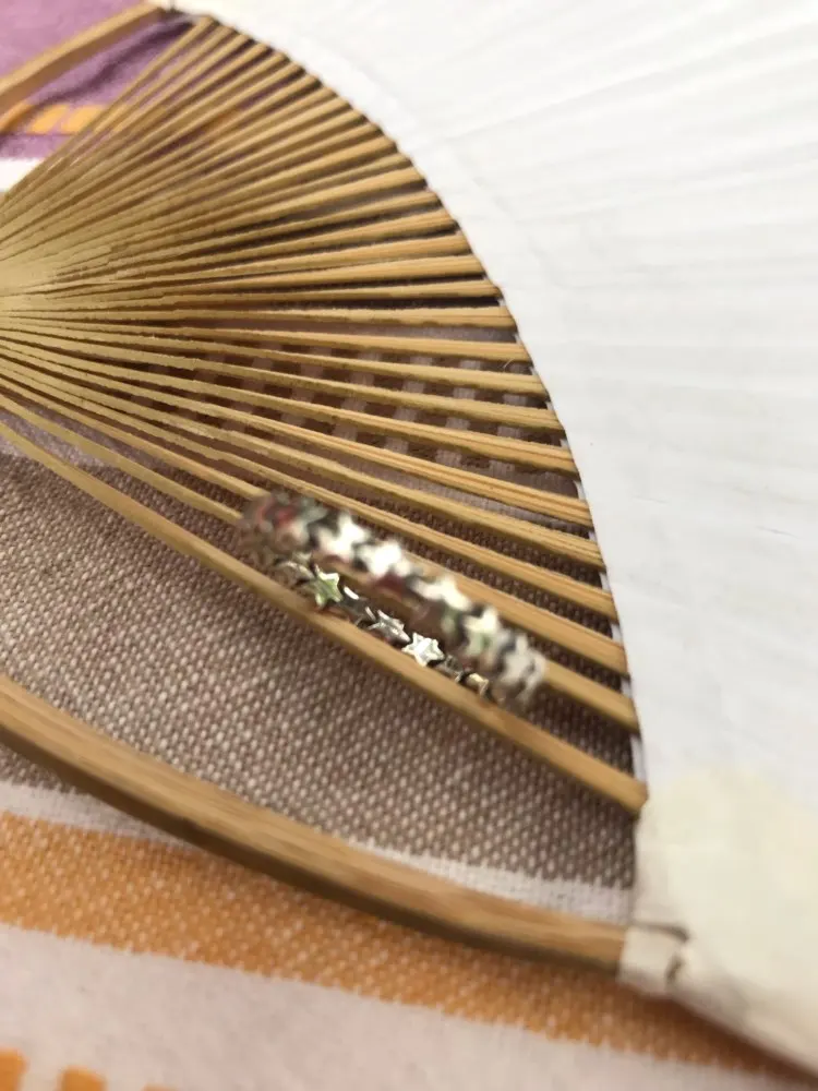 Silver Jewelry Ring With Star Pattern - Life Changing Products