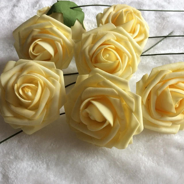 Pale Yellow Rose Bouquet