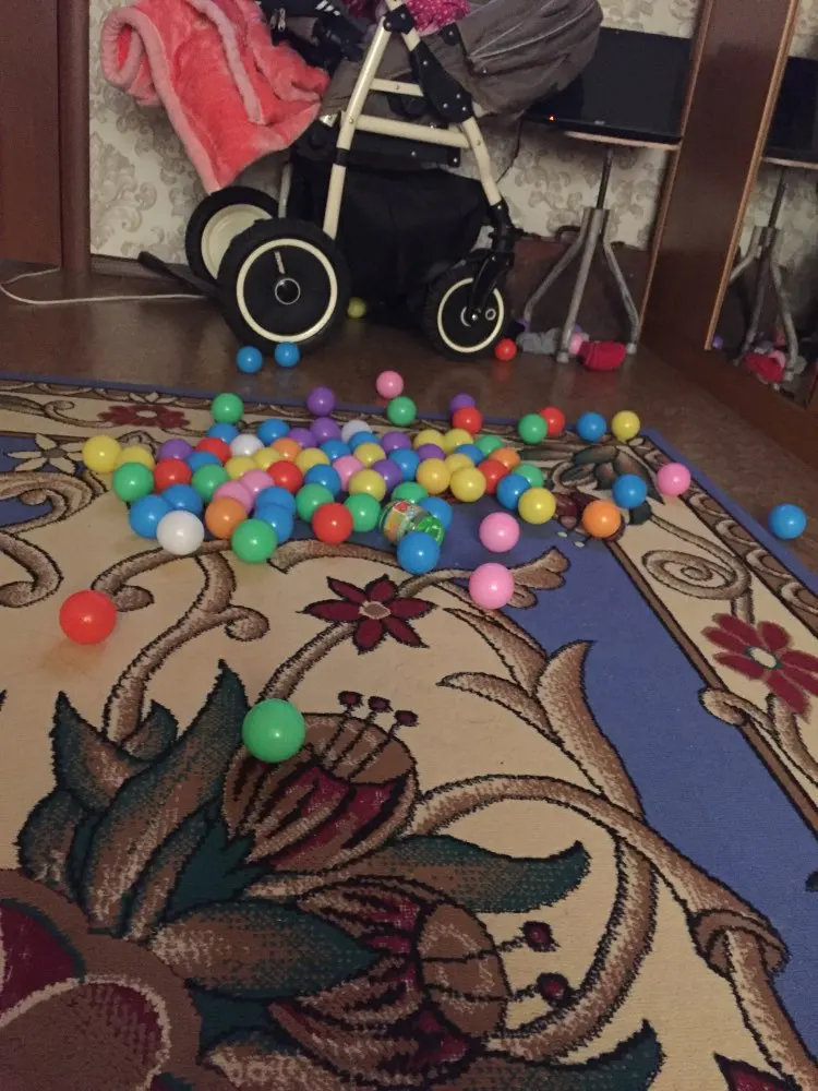 Plastic Balls Soft Toy for Kids for Unlimited Fun and Play 100pcs