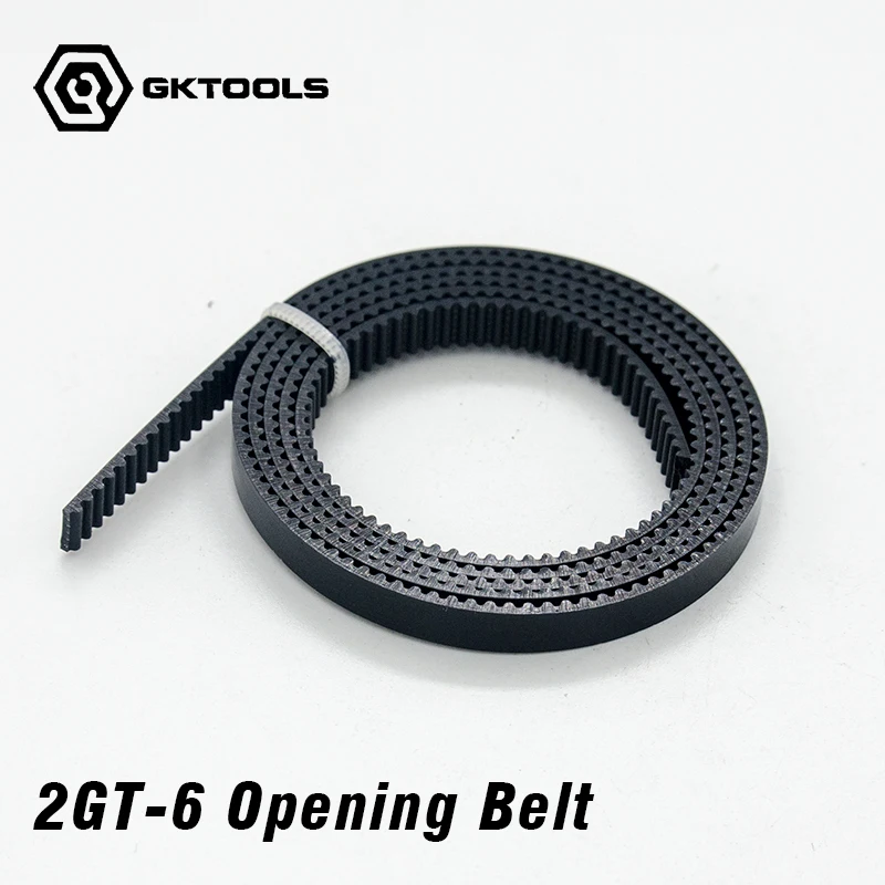 GT2 opening Timing Belt, 6mm Width PU Wire Belt, 2GT 6mm Belt used in ...