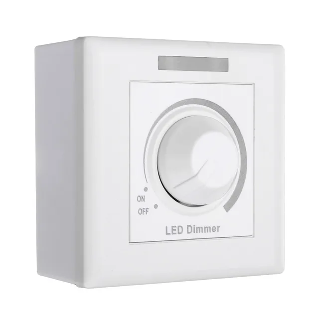 Wall Dimmer Switch Max 150W LED Dimmer With 12 Keys IR Remote Control ...