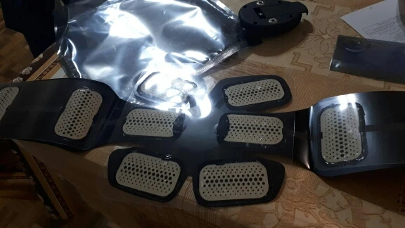 Electric Ab Belt - Classic with 4 Levels of Intensity - Electric Muscle ...