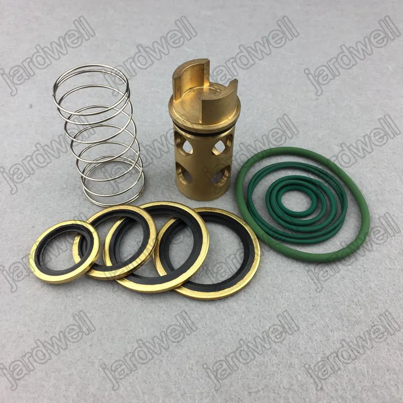 Kit de válvula de reposição para compressor ac, válvula parar de óleo ...
