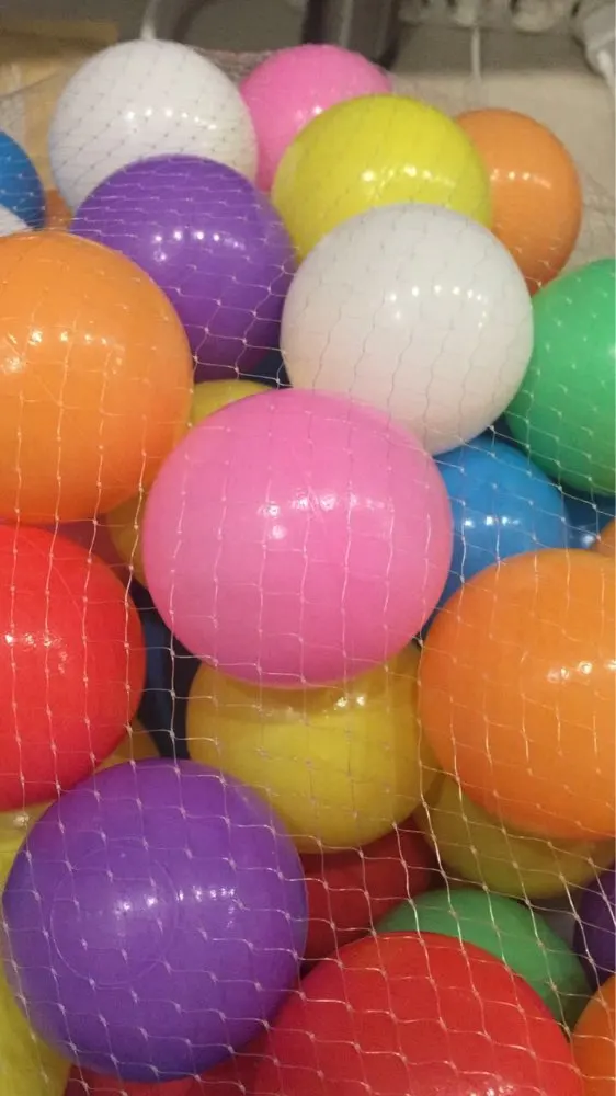 Plastic Balls Soft Toy for Kids for Unlimited Fun and Play 100pcs