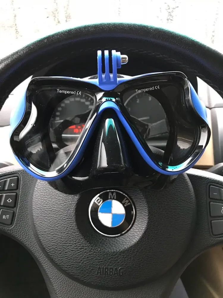 Professional Underwater Swim Goggle with Camera Mount – Borkut