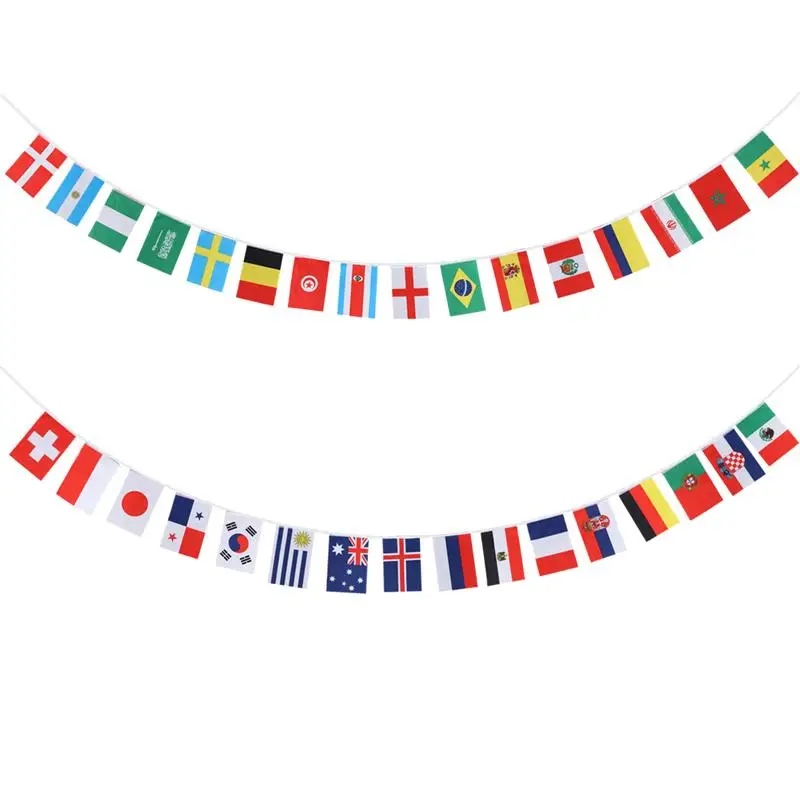 Aliexpress.com : Buy 9M National Flag Banners 32 Teams Country World ...