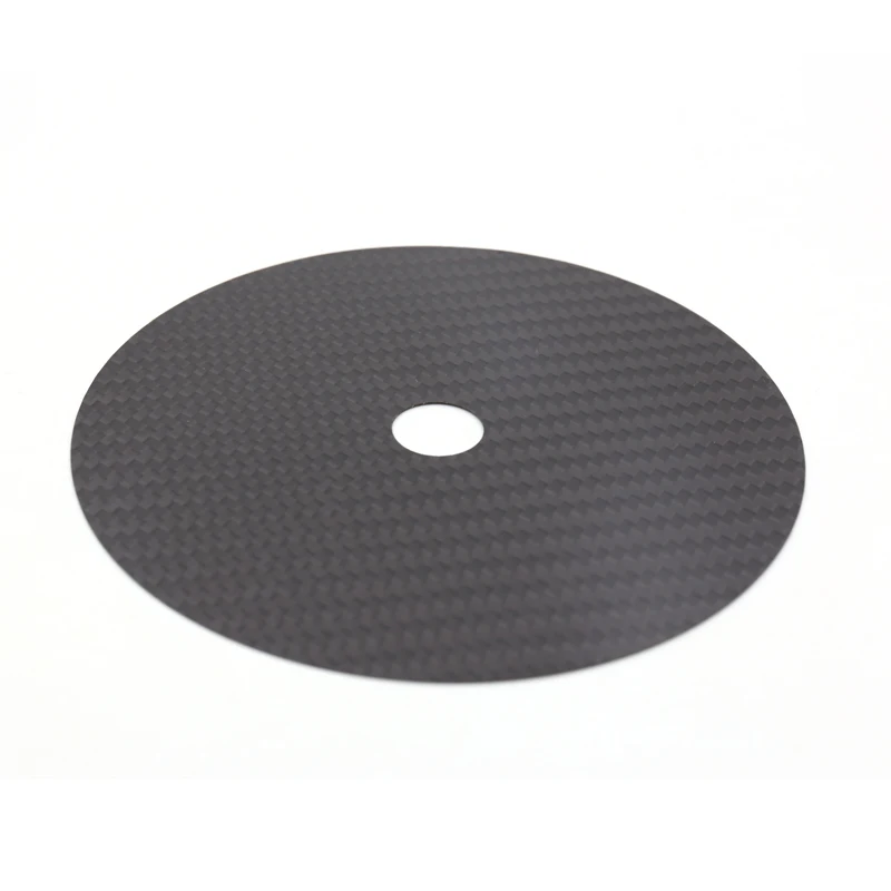 one piece CD Tuning Mat Stabilizer Carbon Fiber Up Grade HIFI clamp Top ...