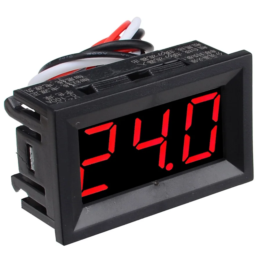 Digital-Ammeter-DC0-10A-0-50A-0-100A-LED-Display-Amperemeter-4-Wire-0 ...