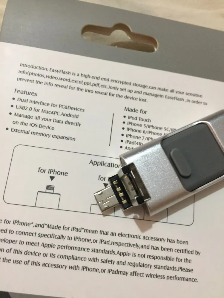 USB Flash Drive for iPhone - Life Changing Products