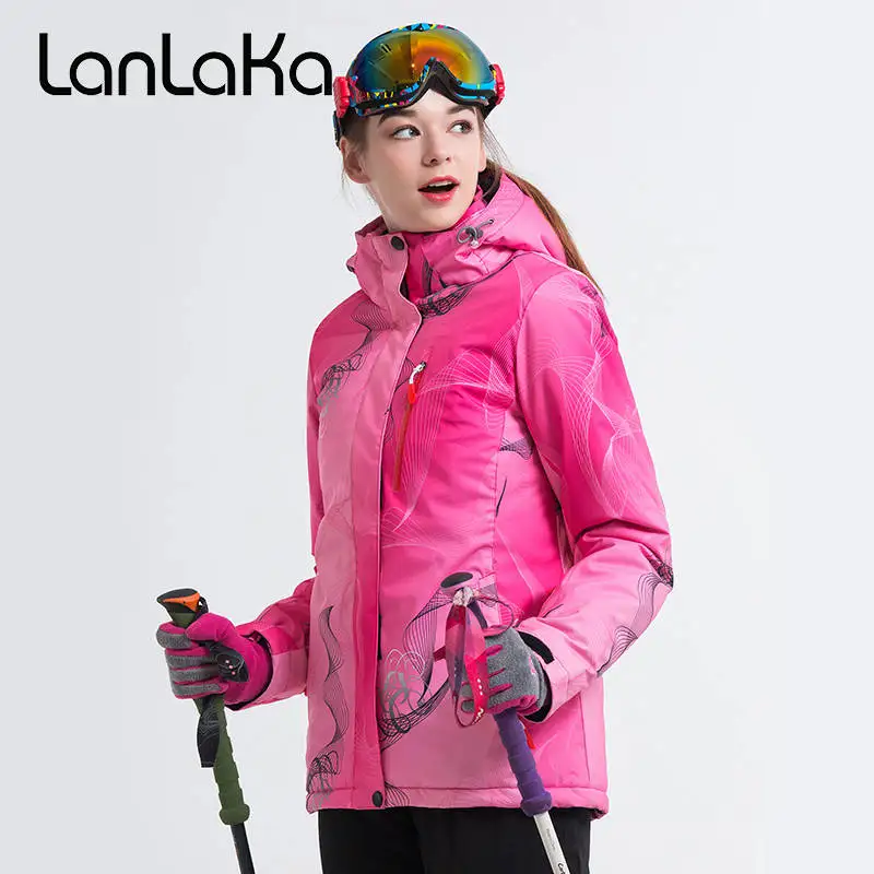 2019 Women Ski Jacket Snowboard Jacket Windproof Waterproof Outdoor ...