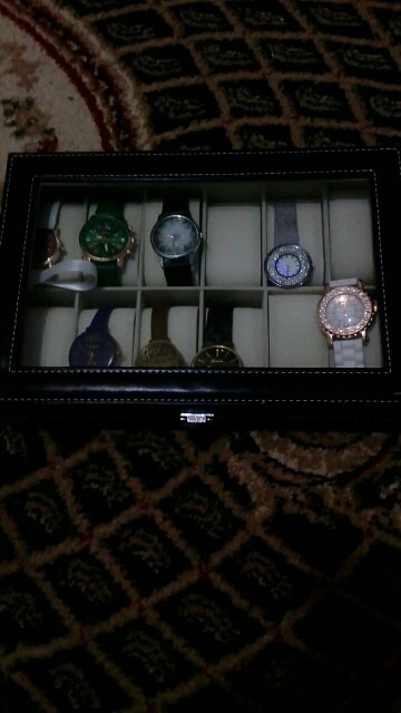 Watch Display Case Storage Box Gift Idea for Him and Her
