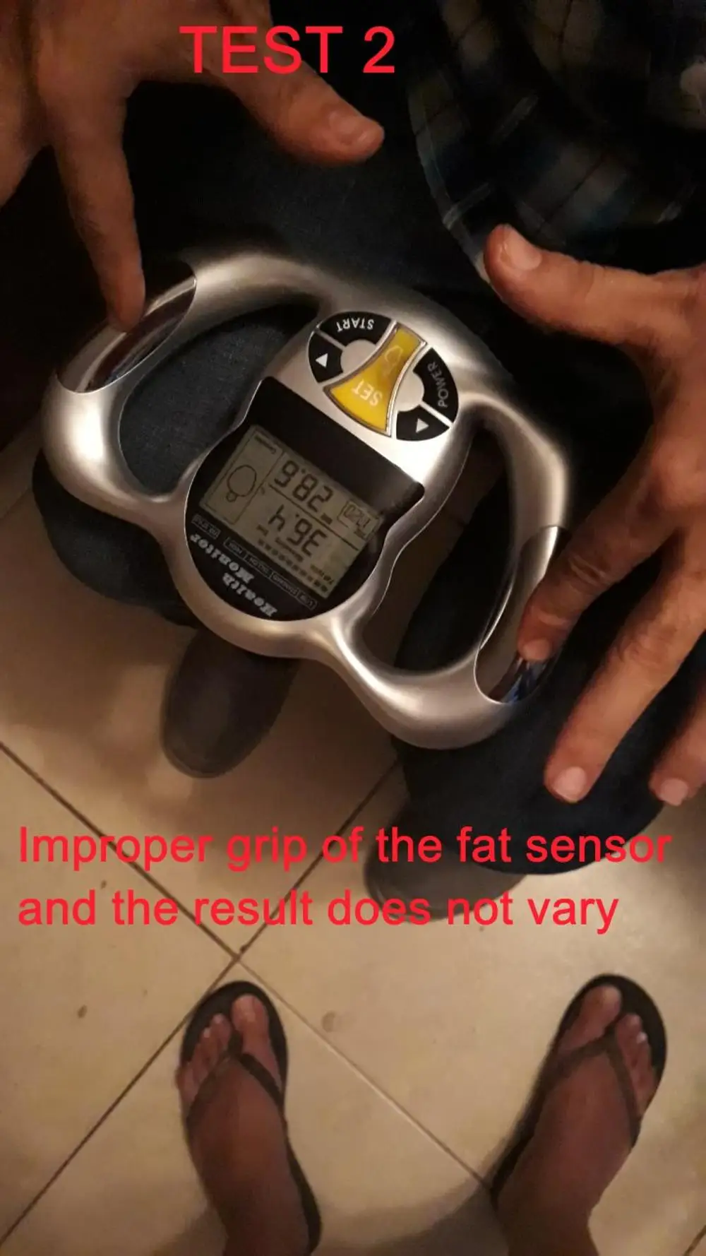 Handheld Body Fat Scale Analyzer - Life Changing Products