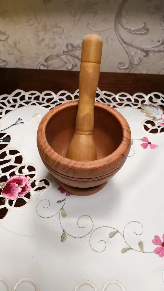 Mortar and Pestle Masher Bowl - Life Changing Products