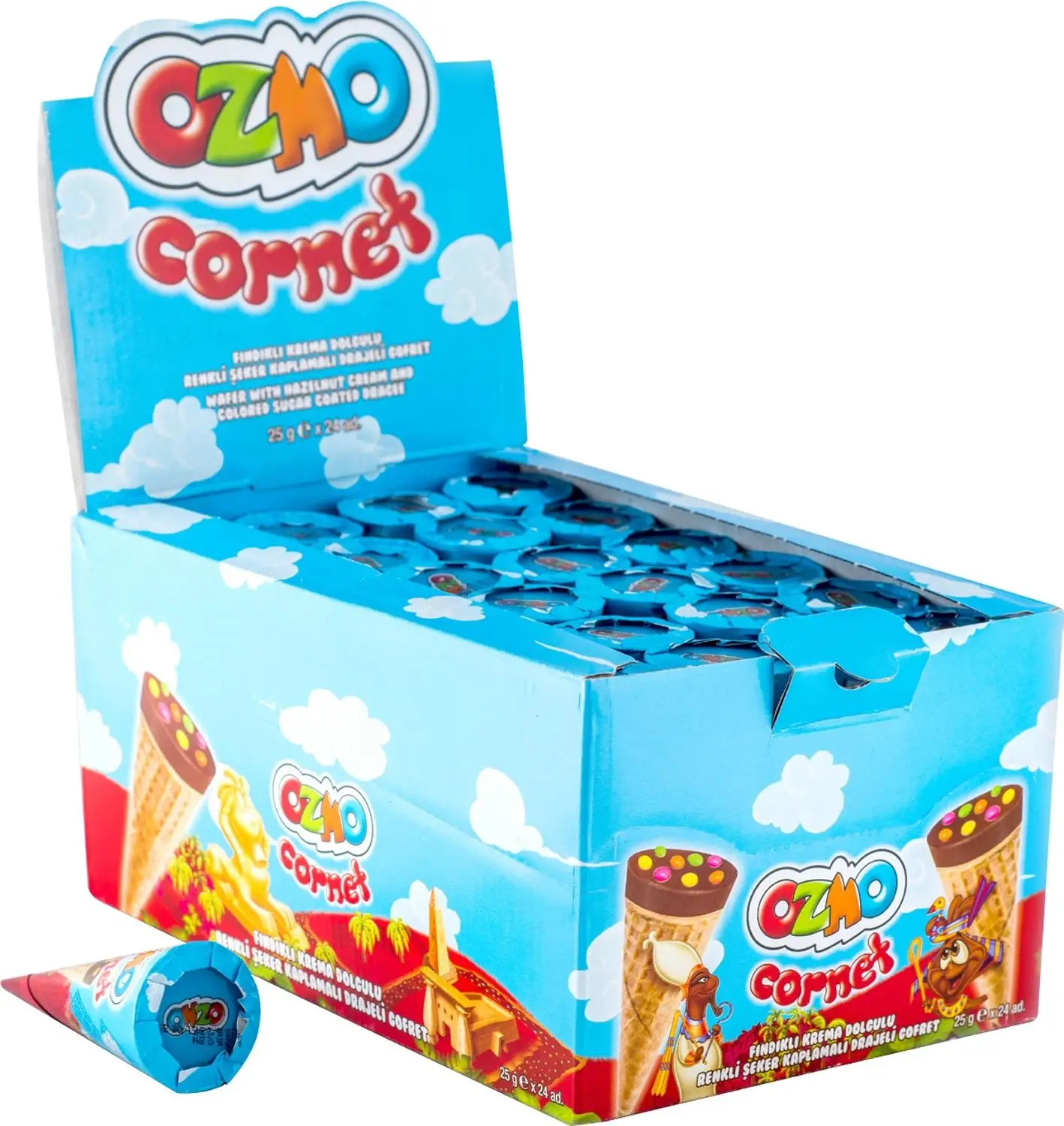 SOLEN OZMO CORNET CHOCOLATE 25 гр(24 шт) из Турции купить в OCHA.RU