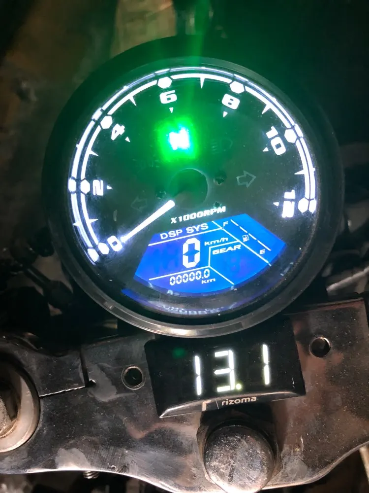 Motorcycle Universal Speedometer (MP/H | KM/H) - Cafe Racer Garage