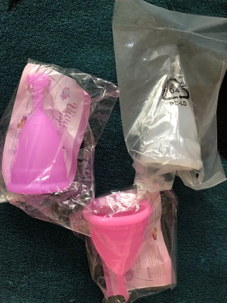 Menstrual Cup Period Cup 100% Silicone for Women All Ages