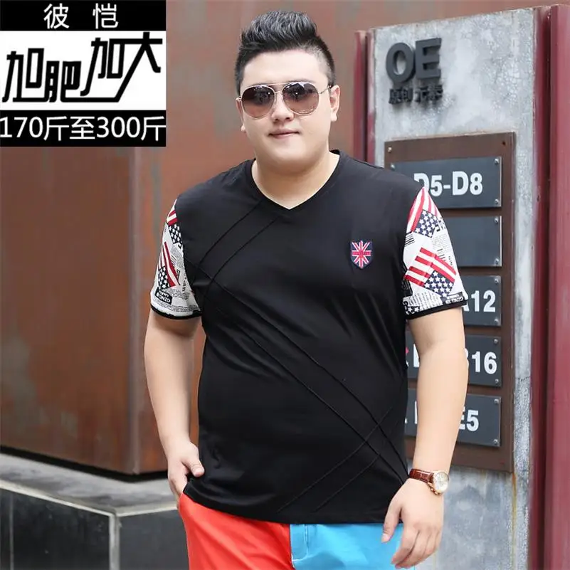 PLUS 10XL 8XL 6XL 5XL 4XL 2018 Summer New Brand T Shirts Men Cotton ...