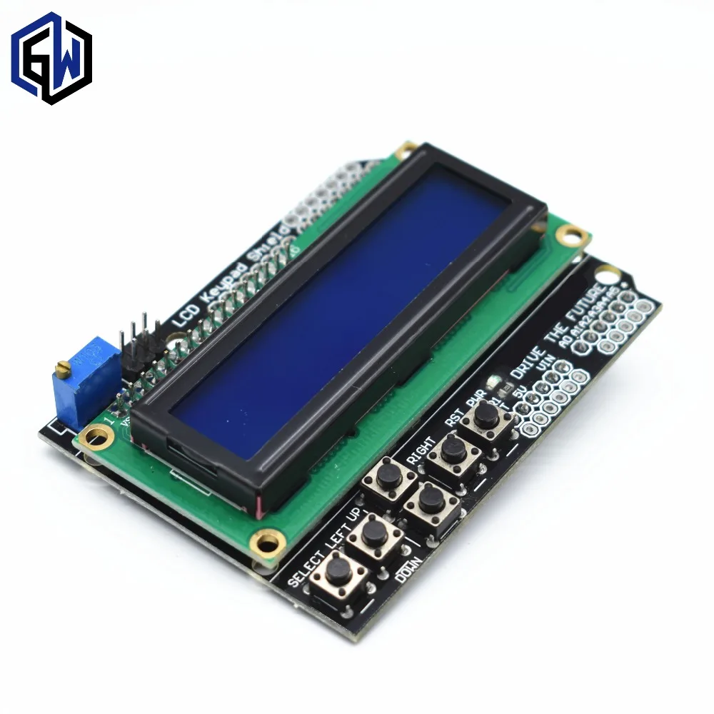LCD Keypad Shield LCD1602 LCD 1602 Module Display blue screen-in ...