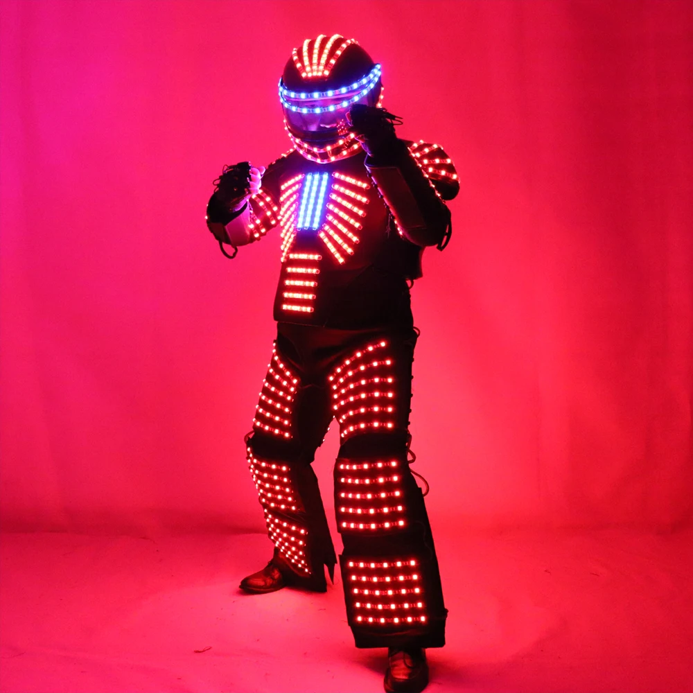 RGB LED Costume LED Clothing Light Suits LED Robot Suits Kryoman Robot RGB LED Costume LED Clothing Light Suits LED Robot Suits Kryoman Robot