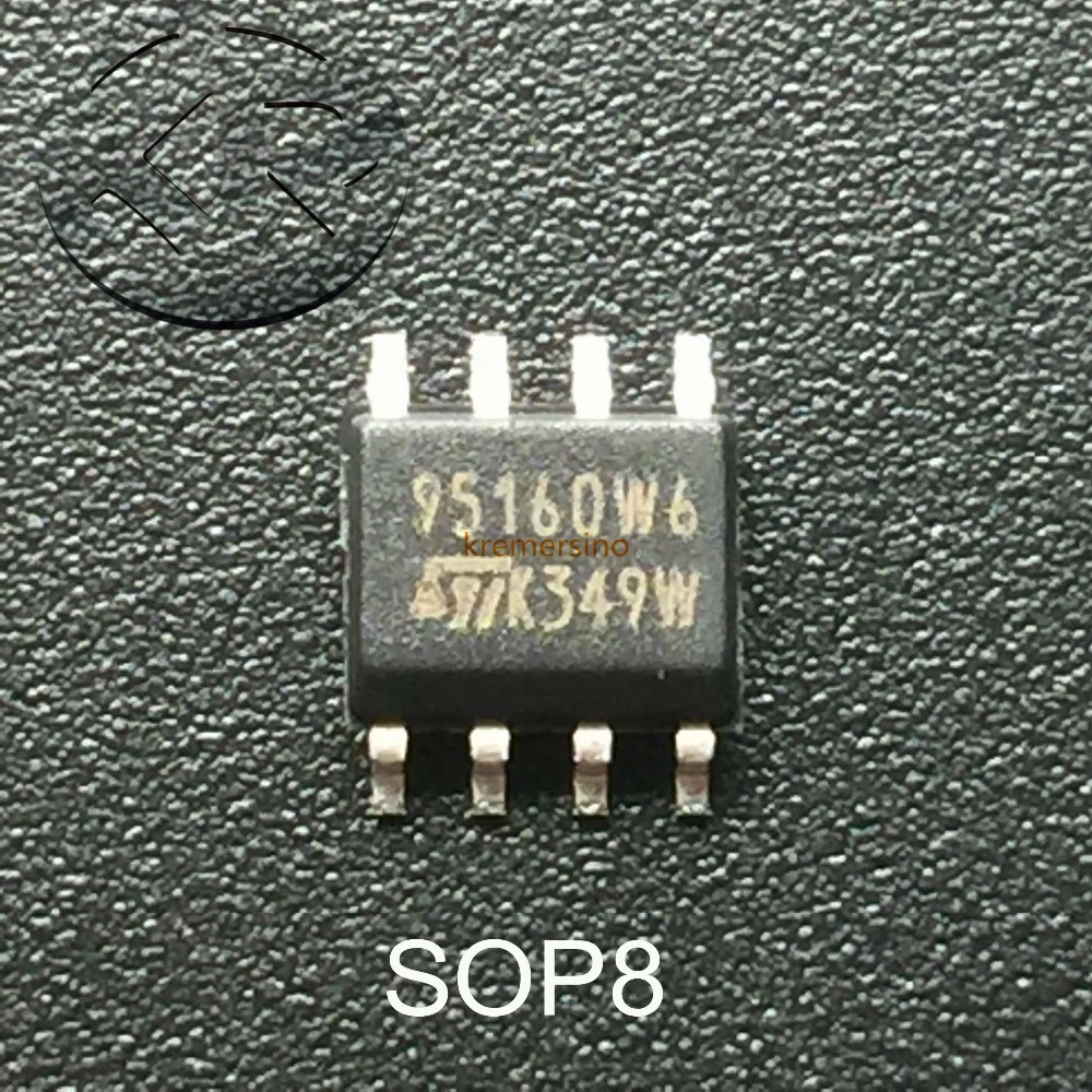 EPROM 95160 메모리 칩 지울 수 있는 프로그래밍 가능 읽기, EPROM 95160 SOP8 95160 TSSOP8 ...