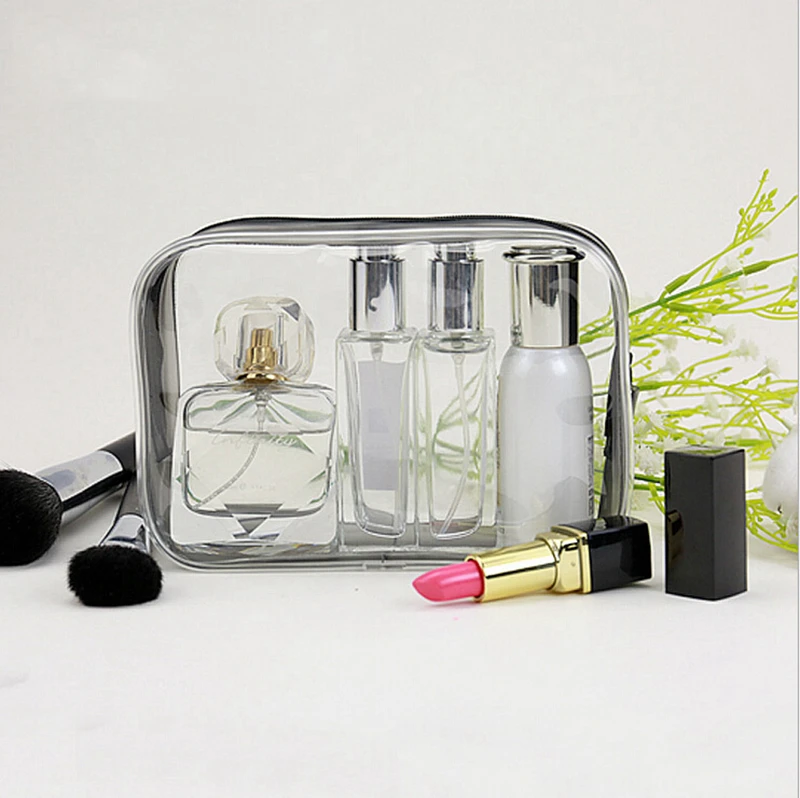 New Fashion Clear Toiletry Makeup Bags PVC Plastic Travel Cosmetic Bag New Fashion Clear Toiletry Makeup Bags PVC Plastic Travel Cosmetic Bag