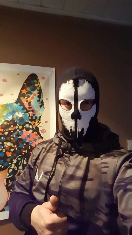 Tactical Army Balaclava Military Ghost Skull Full Face Mask