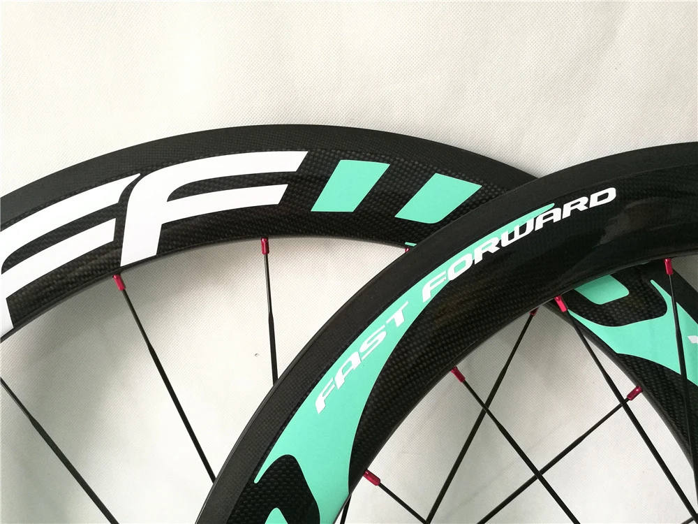 Fast forward F6R 60mm Bianchi kleur F4R 38mm wielen F5R 50mm racefiets ...