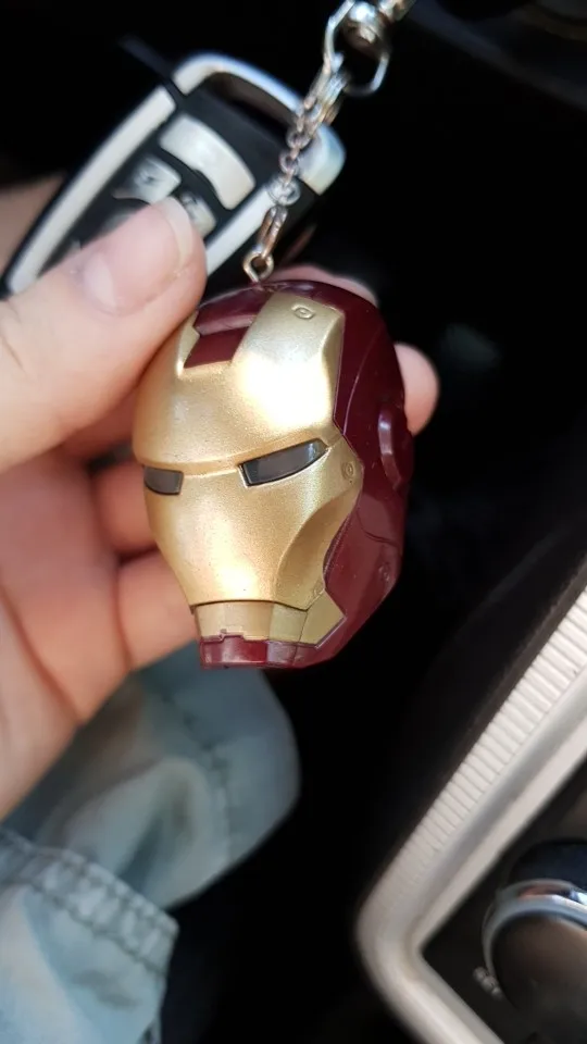 Classic Iron Man Helmet Keychain – REAL INFINITY WAR