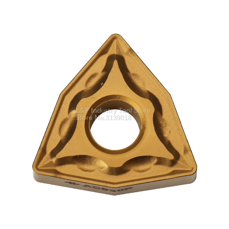 Original WNMG080408N-MU AC820P Carbide Inserts WNMG 080408 R0.8 Turning ...