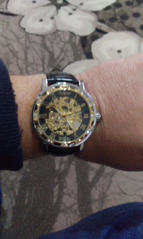 Skeleton Watch Rhinestone Timepiece - Life Changing Products