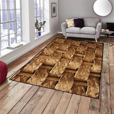 Bamboo Patterned Rugs