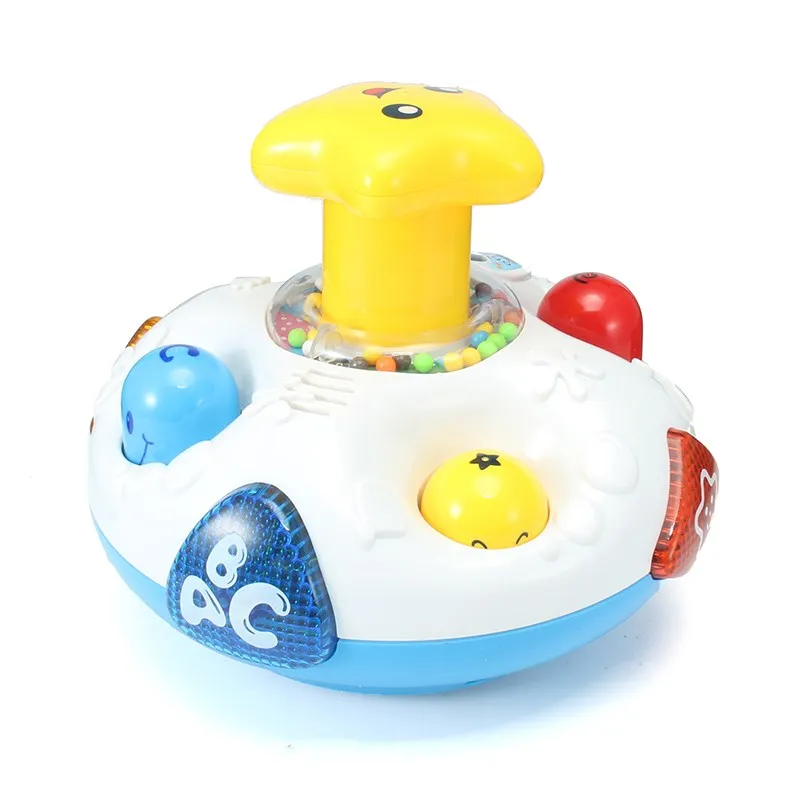 Baby toys Kids Electric Turn Around Musical Toy With Sound And Light ...