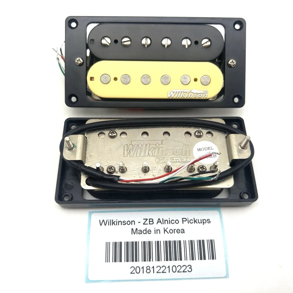 Original Wilkinson WVH Alnico5 Humbucker Pickups 4c Neck and Bridge ...