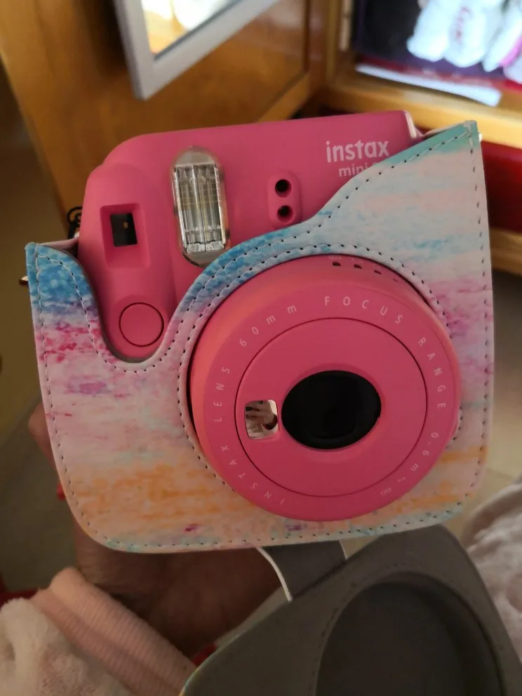 Leather Camera Bag Instax Mini Case - Life Changing Products