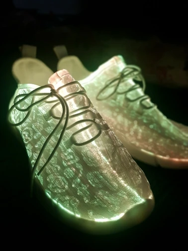 LED Shoes Fiber Optic Light Up Sneakers - Life Changing Products