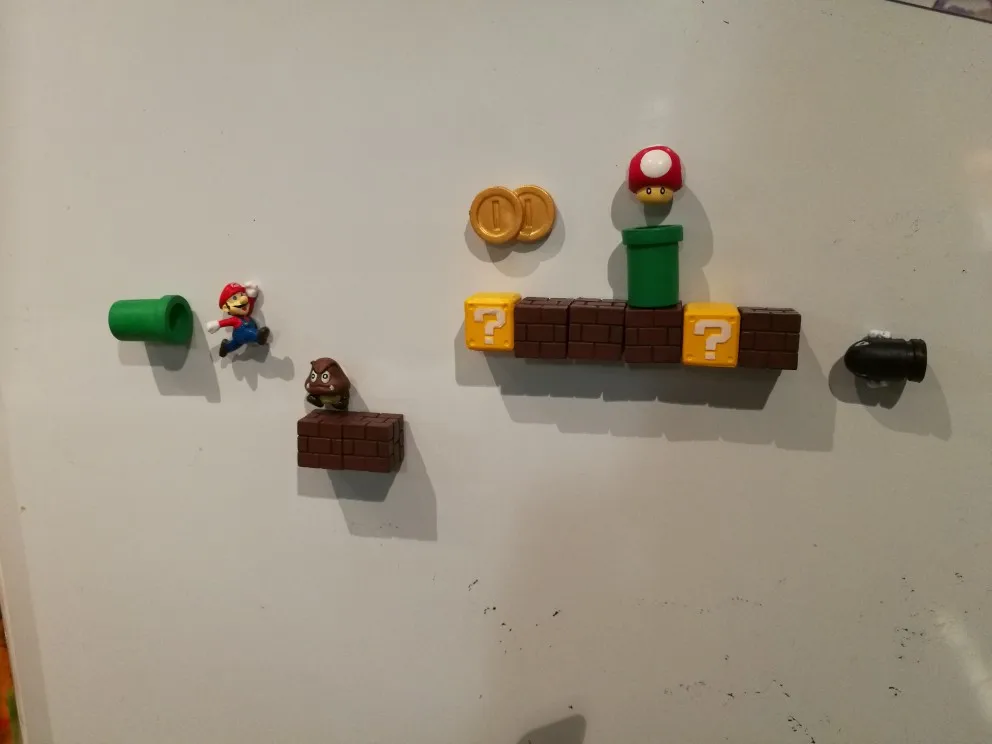 Refrigerator Magnets Super Mario Display - Life Changing Products