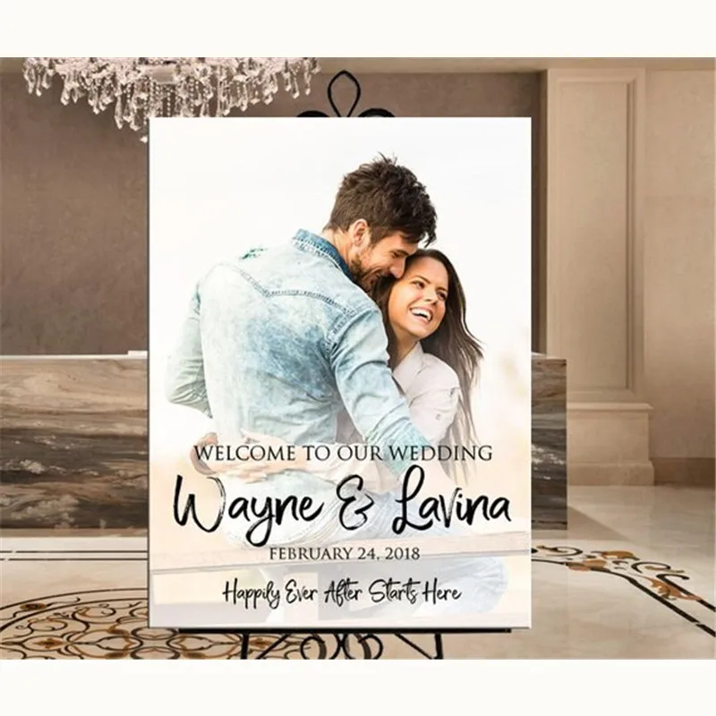 Personalised decor Personalised Bridal Shower Sign Romantic Girlfriend ...