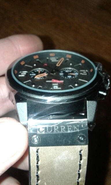 Wrist Watch For Men In Leather Design - Life Changing Products