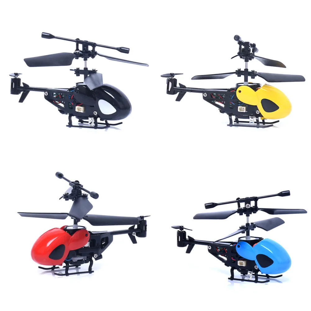 2 channel Mini Remote Control Aircraft Fuselage RC Helicoptero Mini ...