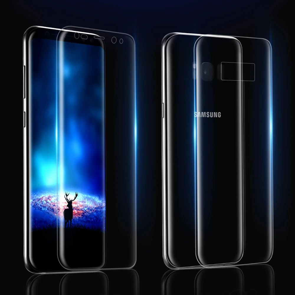 (Not Tempered Glass)Screen Protector For Samsung Galaxy S8 Plus 3D HD ...