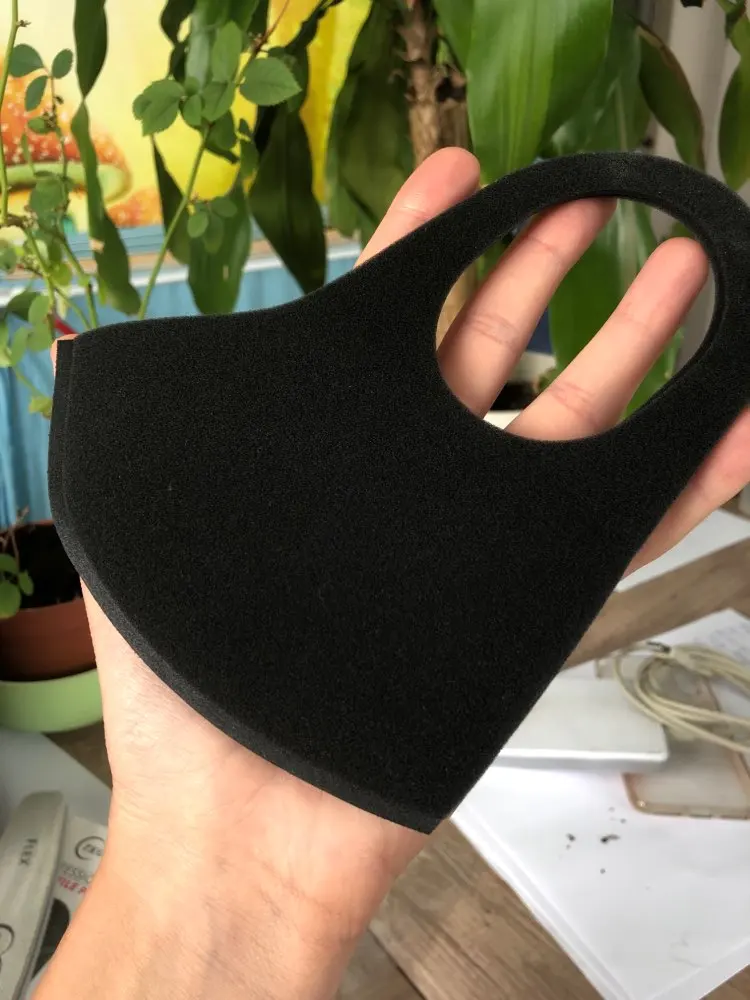 Black Mouth Mask Sponge Mask (3 Pieces) - Life Changing Products