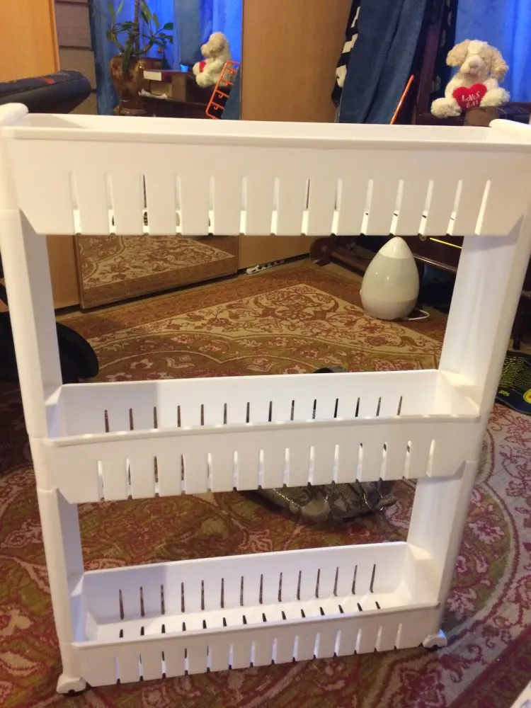 Compact Sliding Kitchen Rack - Kitchen - I Need Organizers