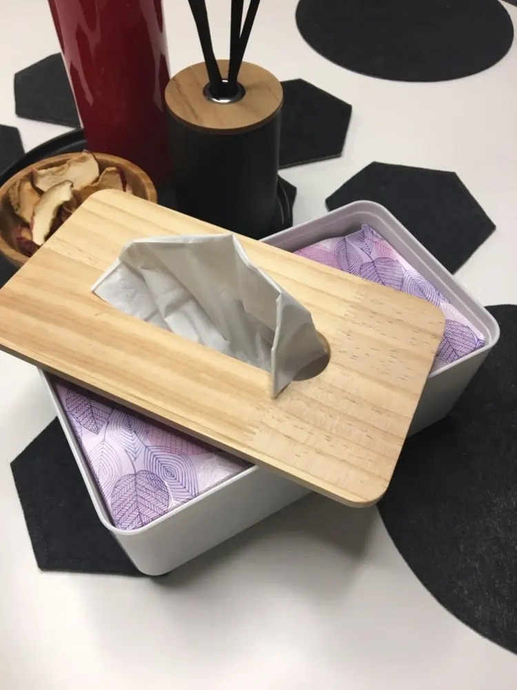 Tissue Box Holder Storage Container - Life Changing Products