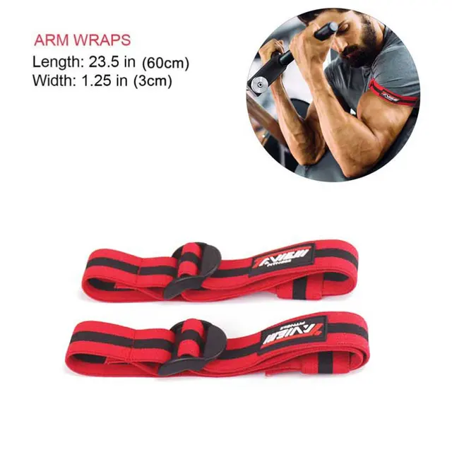 Fitness Occlusion Bands Bodybuilding Weight Blood Flow Restriction ...