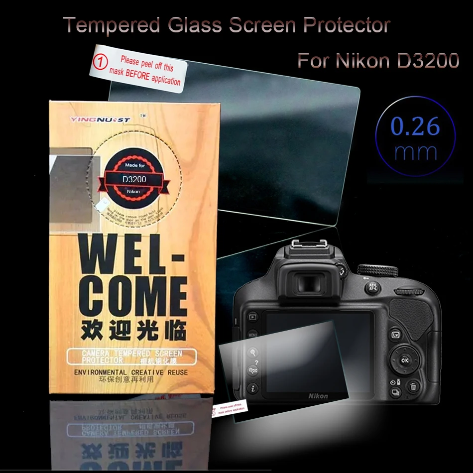 Original LCD Replacement Camera Tempered Glass Screen Protector For ...