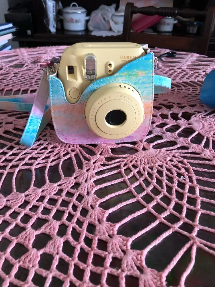 Leather Camera Bag Instax Mini Case - Life Changing Products