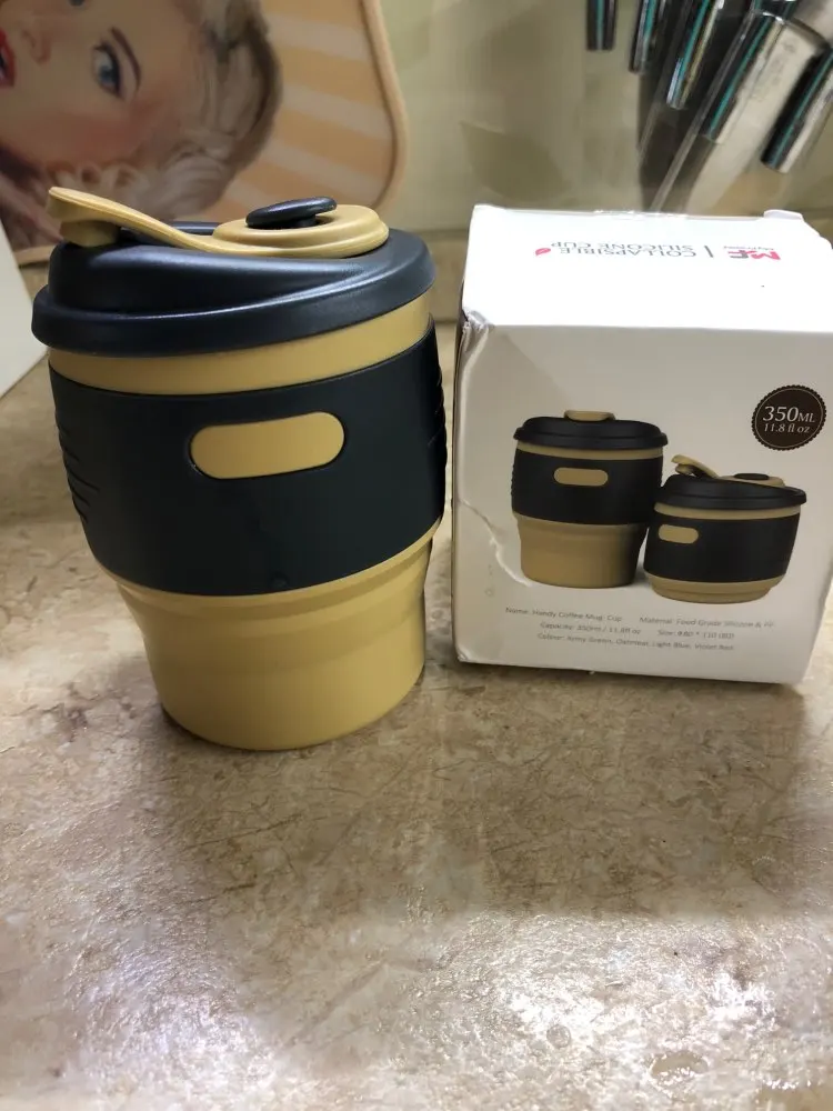 Silicone Collapsible Cup Folding Tumbler - Life Changing Products