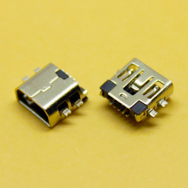 2016 Hot Mini USB connector Type B Female Port 5 Pin micro usb ...